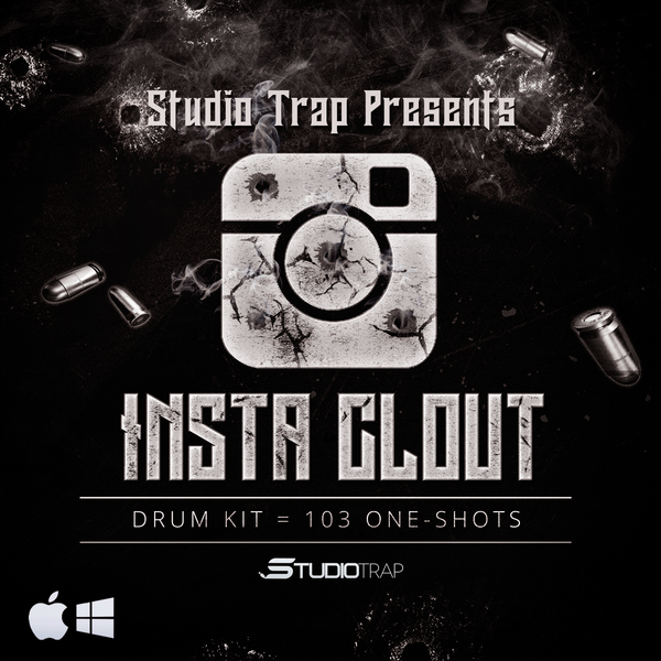 Sounds & Samples from Studio Trap - Insta Clout - Drum Kit | slooply.com